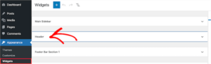 How to Add a WordPress Widget to Your Website Header (2 Ways)