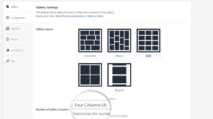 How to Display WordPress Photos in Columns and Rows