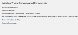 How to Install a WordPress Child Theme