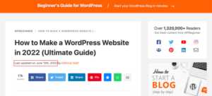 How to Display the Last Updated Date of Your Posts in WordPress