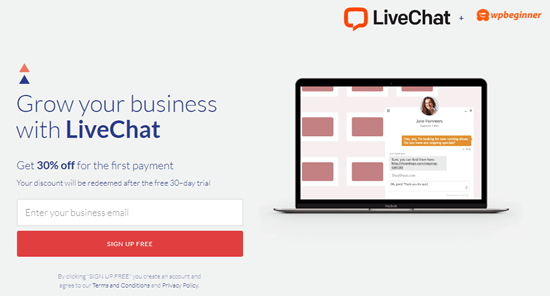 30% Off LiveChat Inc Coupon + first 30 days FREE (Verified)