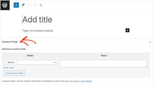 How to Add Custom Meta Boxes in WordPress Posts and Post Types