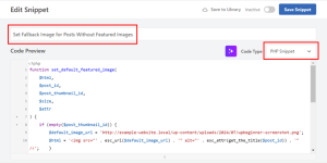 How to Set a Default Fallback Image for WordPress Post Thumbnails