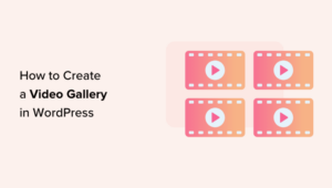 How to Create a Video Gallery in WordPress (Step by Step)