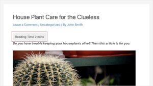How to Display Estimated Post Reading Time in Your WordPress Posts