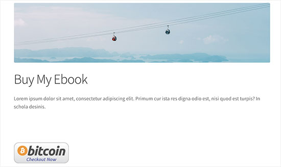 How to Accept Bitcoin Payments in WordPress