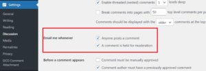 How to Manage WordPress Comment Notification Emails