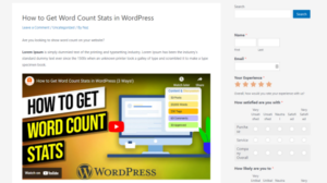 Beginner's Guide: How to Center Align a Video in WordPress