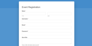 How to Create an Event Registration Page in WordPress