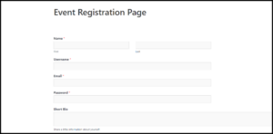 How to Create an Event Registration Page in WordPress
