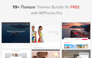 Get 73 Premium WordPress Themes for Free with WPForms Bundle