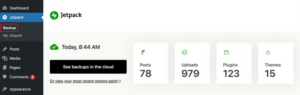 How to Create WordPress Backup Using JetPack (Formerly VaultPress)