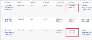 How to Automatically Schedule Content Updates in WordPress