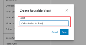 How to Create a Reusable Block in WordPress Block Editor (Gutenberg)