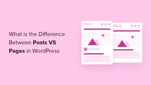 What Is the Difference Between Posts vs. Pages in WordPress?