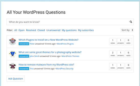 How to Create A Question and Answers Site in WordPress