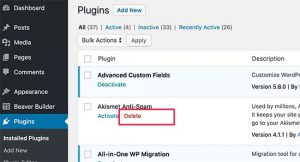 How to Easily Deactivate WordPress Plugins (For Beginners)