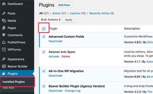 How to Easily Deactivate WordPress Plugins (For Beginners)
