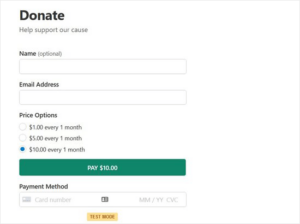 How to Add Stripe Donate Button in WordPress (+ Recurring Option)