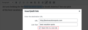 How to Open External Links in a New Window or Tab with WordPress