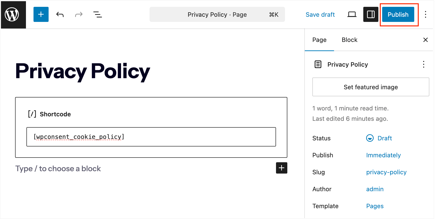 How to Add a Privacy Policy in WordPress (The Easy Way)