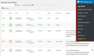 How to Monitor User Activity in WordPress With Security Audit Logs