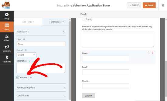 How to Make a Volunteer Application Form in WordPress