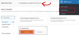How to Create a File Upload Form in WordPress