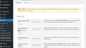 How to Restart a WordPress Site - Reset WordPress (The Fast Way)