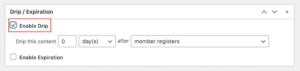How to Add Automatic Drip Content in Your WordPress Site