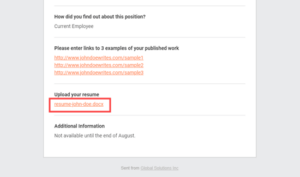 How to Make a Job Application Form in WordPress (1-click Template)