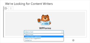 How to Make a Job Application Form in WordPress (1-click Template)