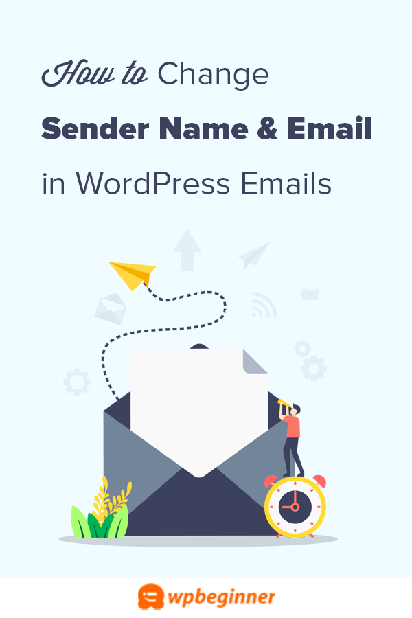 How to Change Sender Name in Outgoing WordPress Email