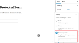 How to Password Protect Your WordPress Forms (2 Methods)