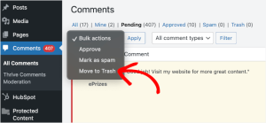 How to Delete All Pending Comments in WordPress (2 Methods)