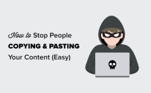 How to Prevent Text Selection and Copy/Paste in WordPress