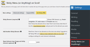 How to Create a Sticky Floating Navigation Menu in WordPress