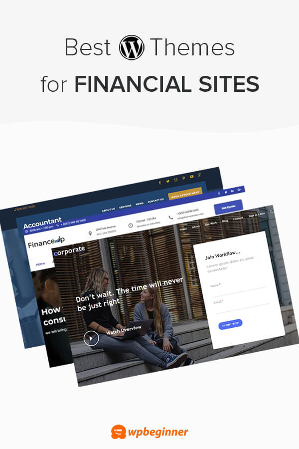 23 Best WordPress Themes for Financial Sites (2021)