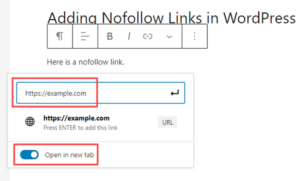 How to Add Nofollow Links in WordPress (Beginner's Guide)