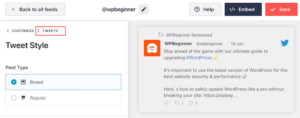 How to Embed Actual Tweets in WordPress Blog Posts