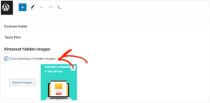 How to Hide Pinterest Images in Your WordPress Blog Posts
