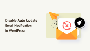 How to Disable Automatic Update Email Notification in WordPress