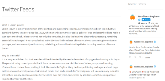 How to Display Recent Tweets in WordPress (Step by Step)