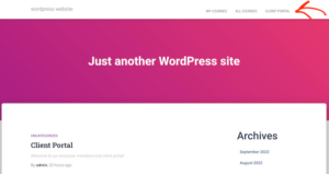 How to Create a Client Portal in WordPress (Easy Way)