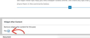 How to Add Custom After Post Widgets in WordPress (Easy)