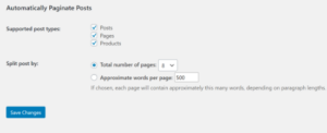 How to Split WordPress Posts into Multiple Pages (Post Pagination)
