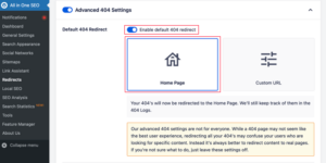 How to Redirect Your 404 Page to the Home Page in WordPress