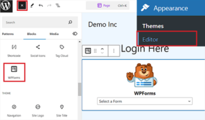 How to Add Front-End Login Page and Widgets in WordPress