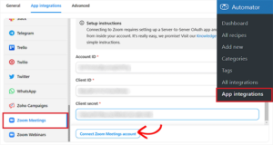 How to Integrate Zoom Meetings & Webinars in WordPress