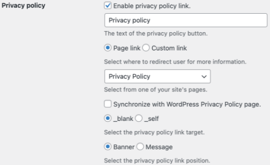 How to Add a Cookies Popup in WordPress for GDPR/CCPA